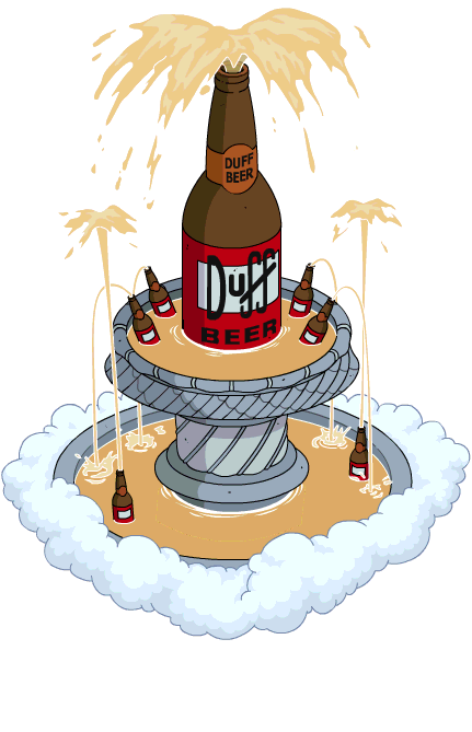Beer Bottle Fountain | The Simpsons: Tapped Out Wiki | Fandom