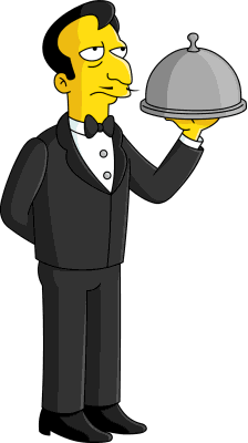 French Waiter | The Simpsons: Tapped Out Wiki | Fandom