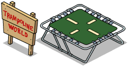 Trampoline World | The Simpsons: Tapped Out Wiki | Fandom