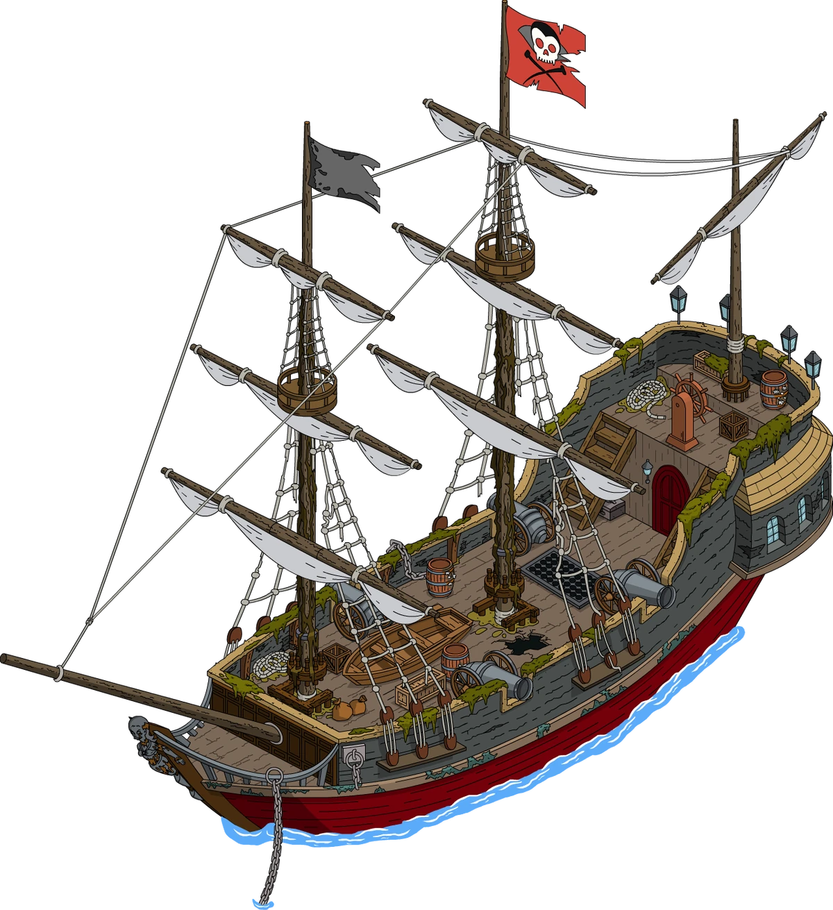 Cursed Ship | The Simpsons: Tapped Out Wiki | Fandom