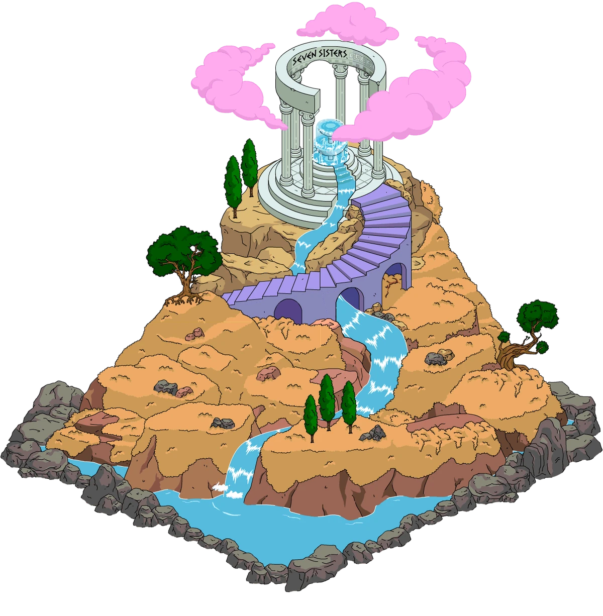 Seven Sisters | The Simpsons: Tapped Out Wiki | Fandom