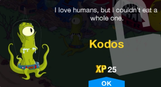 Kodos | The Simpsons: Tapped Out Wiki | Fandom