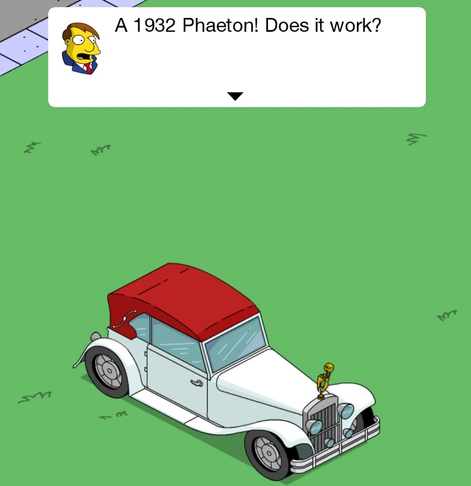 Mafia Car | Los Simpson Springfield Wiki | Fandom