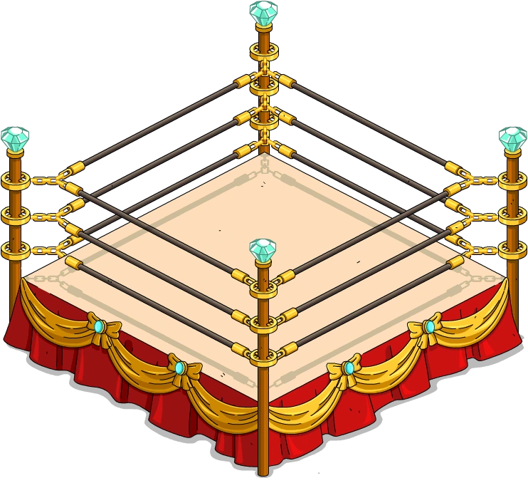 Fancy Wrestling Ring | The Simpsons: Tapped Out Wiki | Fandom