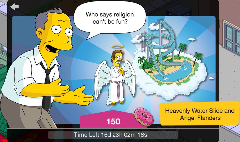 Heavenly Water Slide Los Simpson Springfield Wiki Fandom