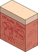 Weiner Wall | The Simpsons: Tapped Out Wiki | Fandom