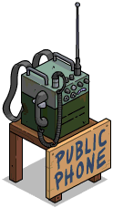 Desert Public Phone | The Simpsons: Tapped Out Wiki | Fandom