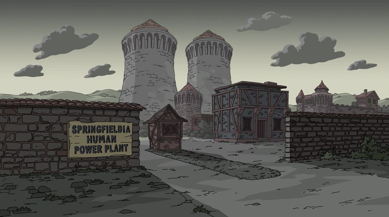 Human Power Plant | Los Simpson Springfield Wiki | Fandom