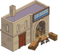 Jesus' Carpentry Shop | The Simpsons: Tapped Out Wiki | Fandom
