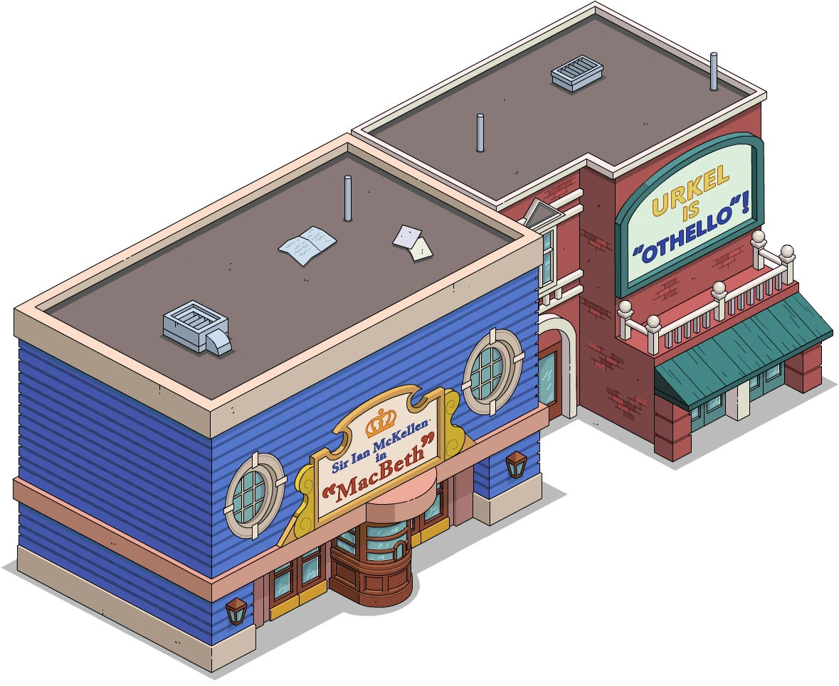 Old Theatre District | The Simpsons: Tapped Out Wiki | Fandom