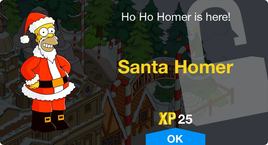Santa Homer | The Simpsons: Tapped Out Wiki | Fandom