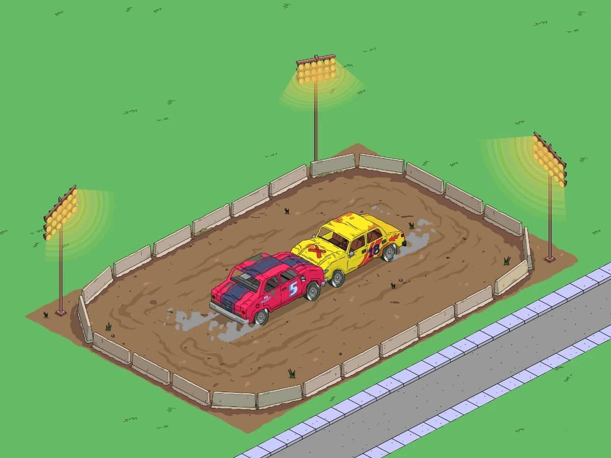 Springfield Demolition Derby | Los Simpson Springfield Wiki | Fandom