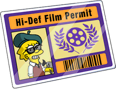 Film Permit | The Simpsons: Tapped Out Wiki | Fandom