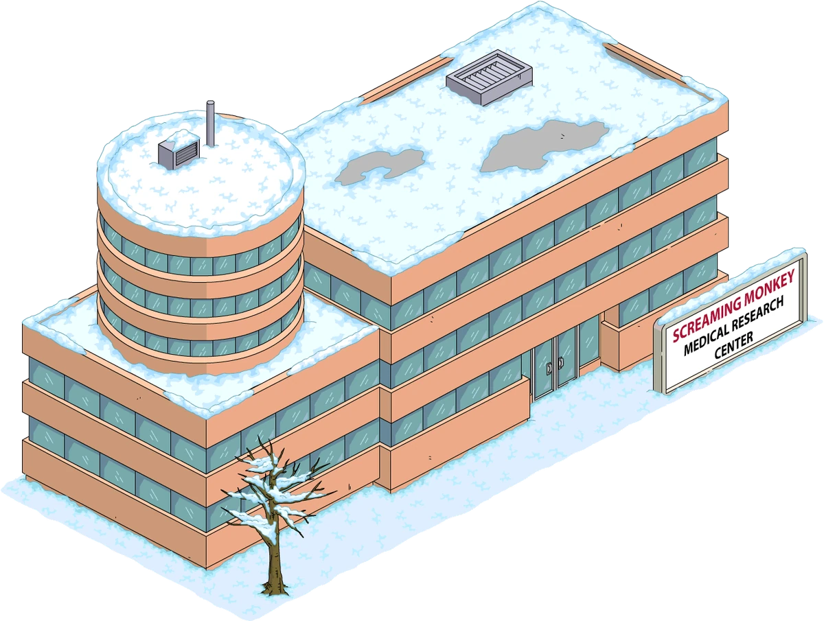 Screaming Monkey Medical Research Center | The Simpsons: Tapped Out ...