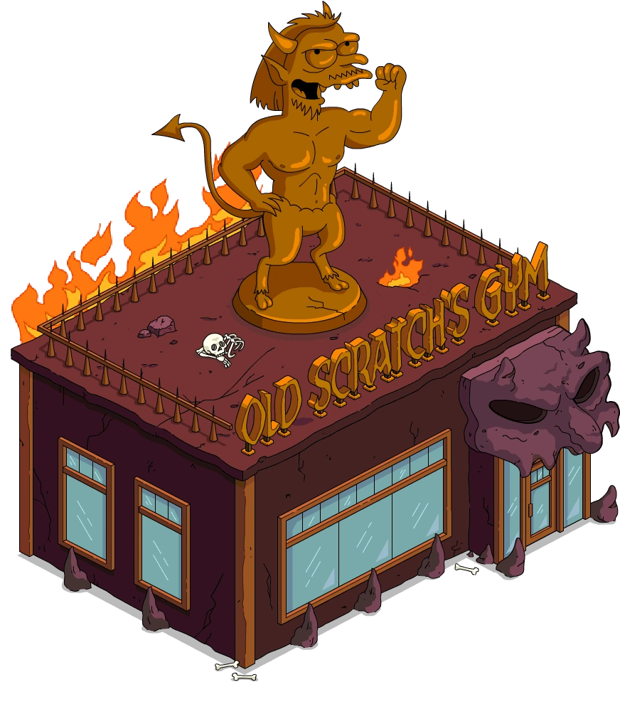 Old Scratch's Gym | The Simpsons: Tapped Out Wiki | Fandom