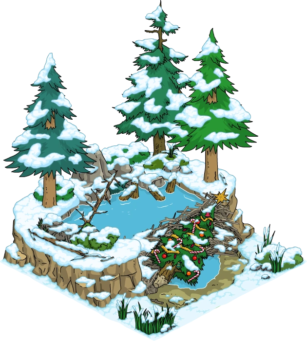 Christmas Beaver Dam | The Simpsons: Tapped Out Wiki | Fandom