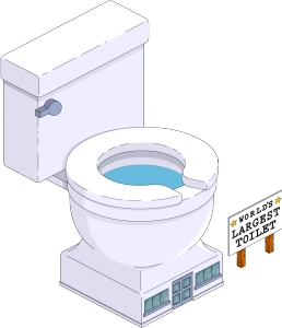 World's Largest Toilet | The Simpsons: Tapped Out Wiki | Fandom