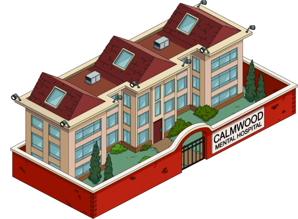 Calmwood Mental Hospital | The Simpsons: Tapped Out Wiki | Fandom