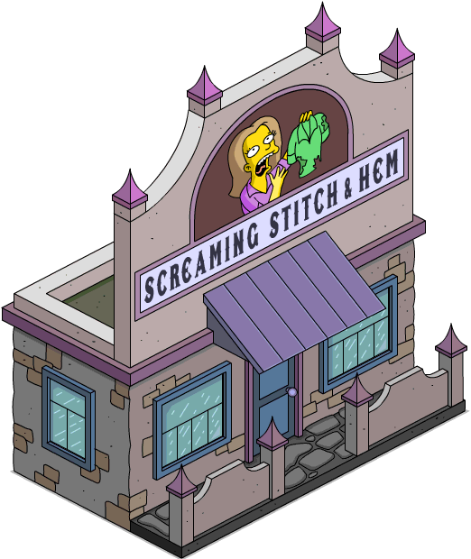 Screaming Stitch & Hem | The Simpsons: Tapped Out Wiki | Fandom