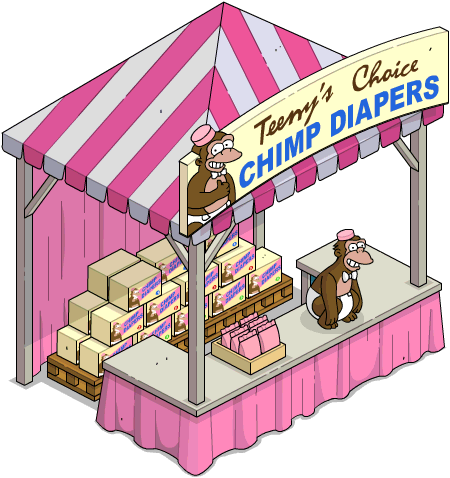Teeny's Choice Chimp Diapers | The Simpsons: Tapped Out Wiki | Fandom