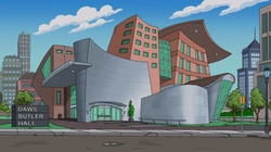 Daws Butler Hall | Los Simpson Springfield Wiki | Fandom