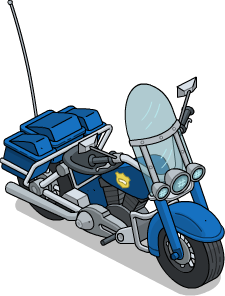 Police Motorcycle | The Simpsons: Tapped Out Wiki | Fandom