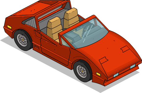 Krusty's Sports Car | The Simpsons: Tapped Out Wiki | Fandom