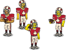 Canadian Football Players | The Simpsons: Tapped Out Wiki | Fandom