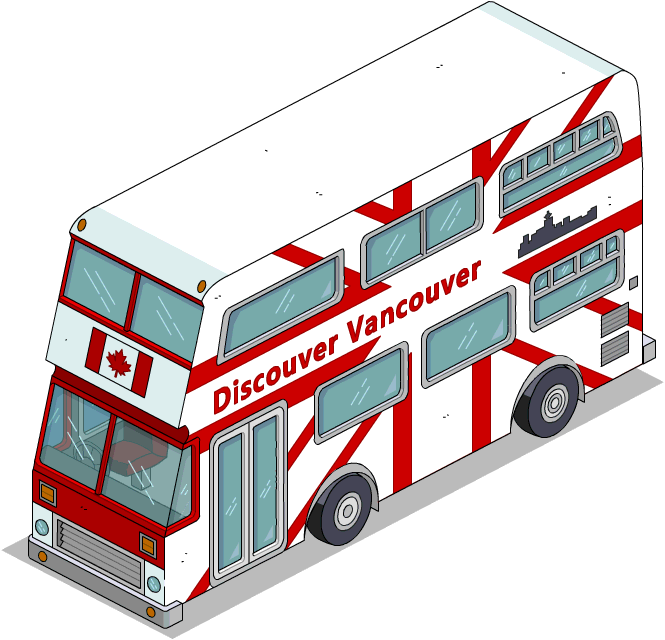 Discouver Vancouver Bus | The Simpsons: Tapped Out Wiki | Fandom