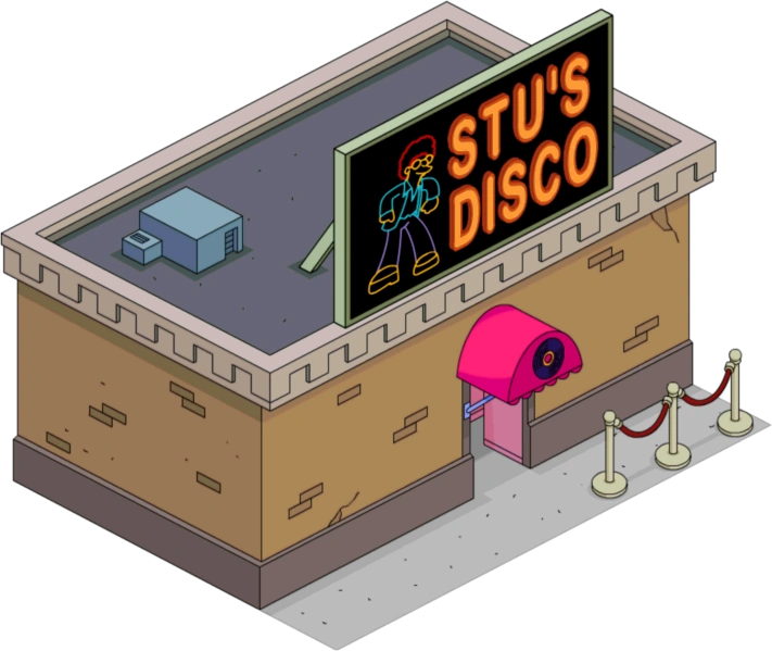 Stu's Disco | The Simpsons: Tapped Out Wiki | Fandom