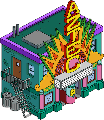 Aztec Theatre | The Simpsons: Tapped Out Wiki | Fandom