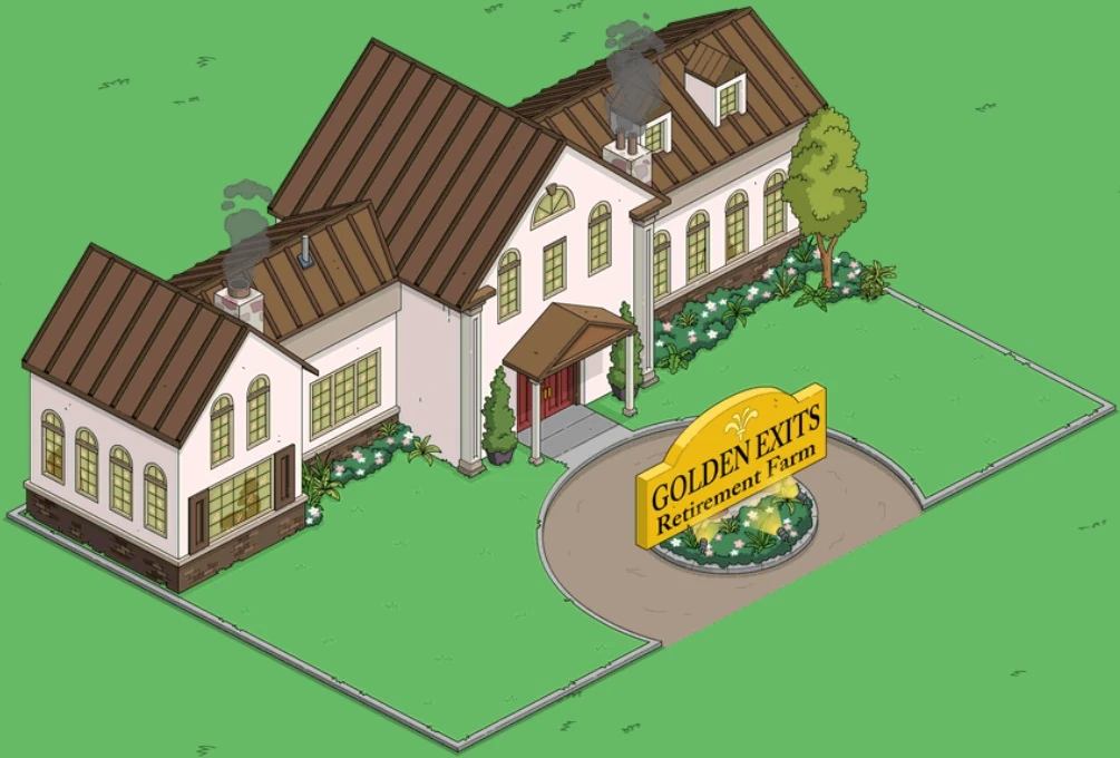 Golden Exits Retirement Farm | Los Simpson Springfield Wiki | Fandom