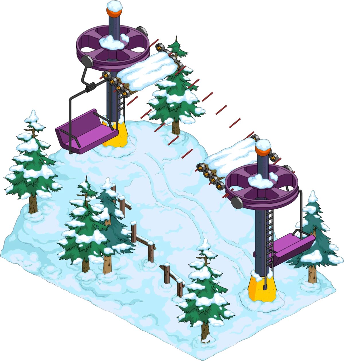 Ski Lift | The Simpsons: Tapped Out Wiki | Fandom