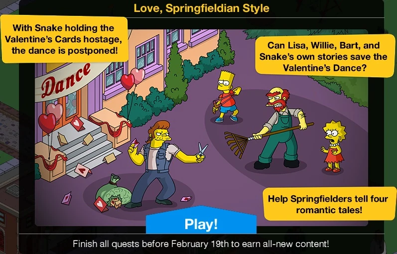 A Dance With Detention | The Simpsons: Tapped Out Wiki | Fandom