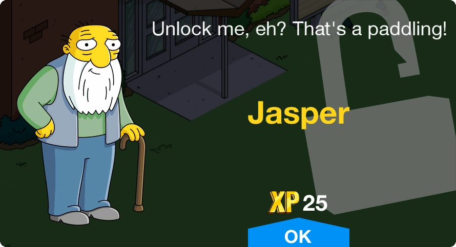 Jasper | The Simpsons: Tapped Out Wiki | Fandom