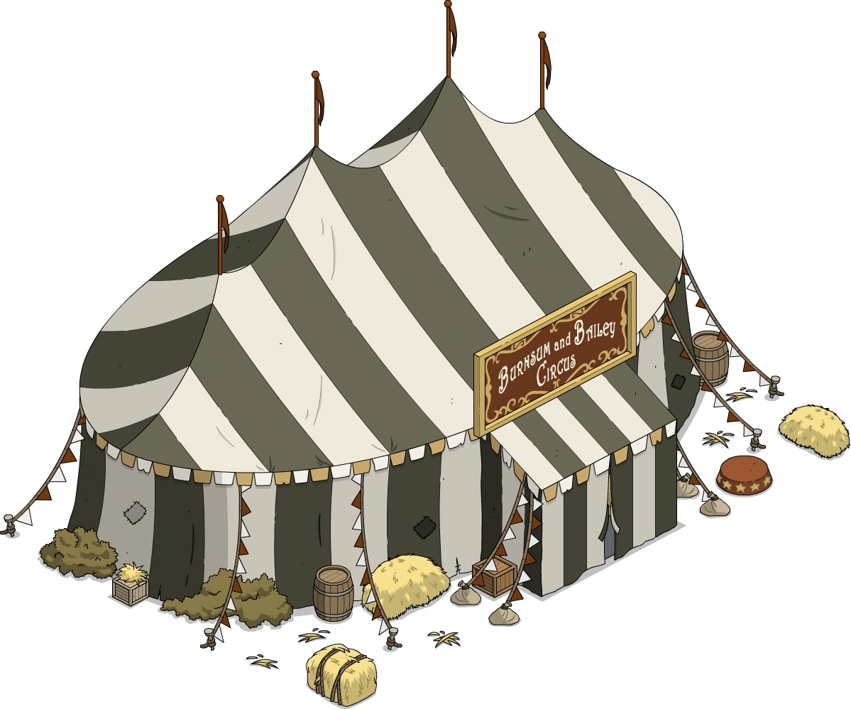 Burnsum and Bailey Circus | The Simpsons: Tapped Out Wiki | Fandom