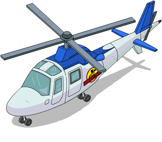 Geriatric Park Helicopter | The Simpsons: Tapped Out Wiki | Fandom