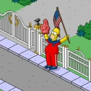 Patriotic Homer | The Simpsons: Tapped Out Wiki | Fandom
