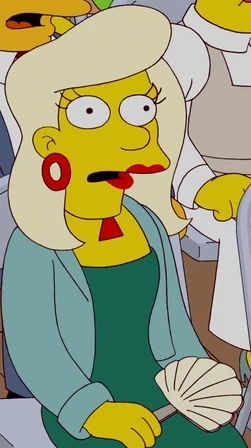Female Unnamed with blonde and green dress | Simpsorama fanon Wiki | Fandom