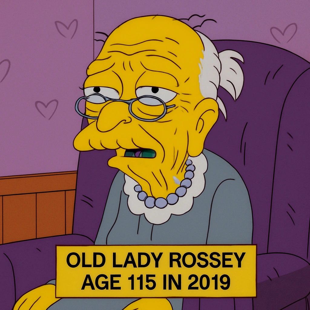 Old Lady Rossey | Simpsorama fanon Wiki | Fandom