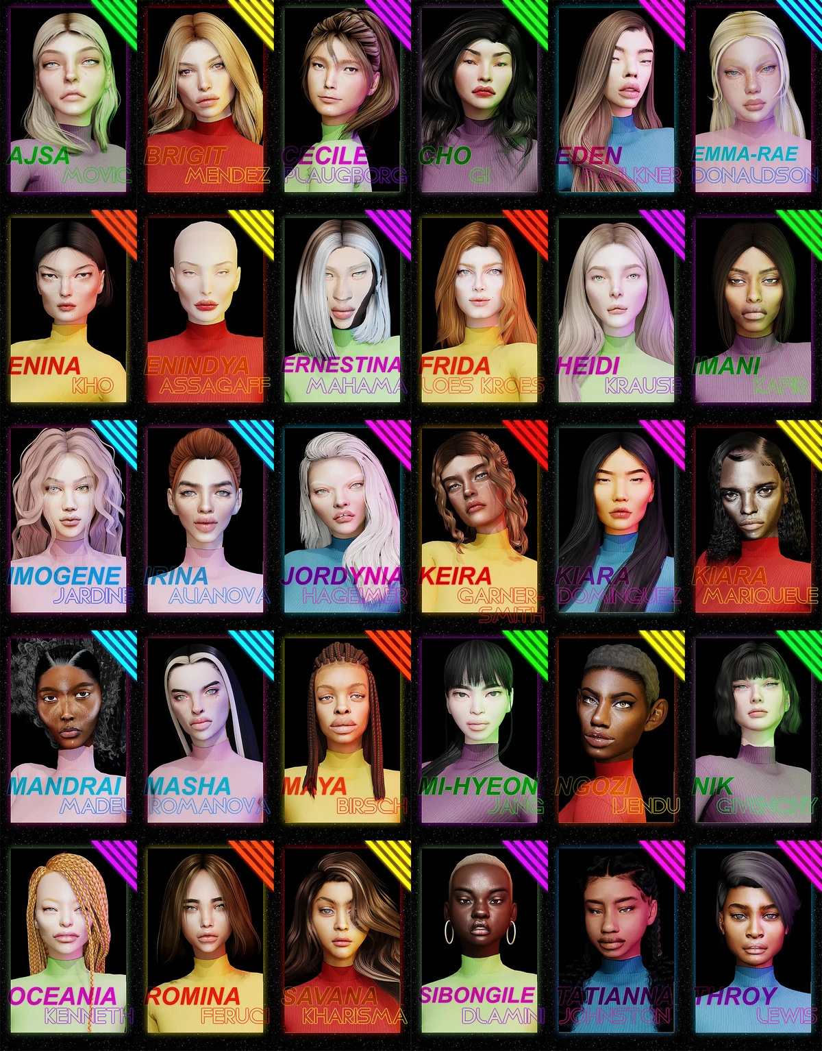 Keeping Up With The Sims Models Cycle 3 | Sims Fan Fic Wiki | Fandom