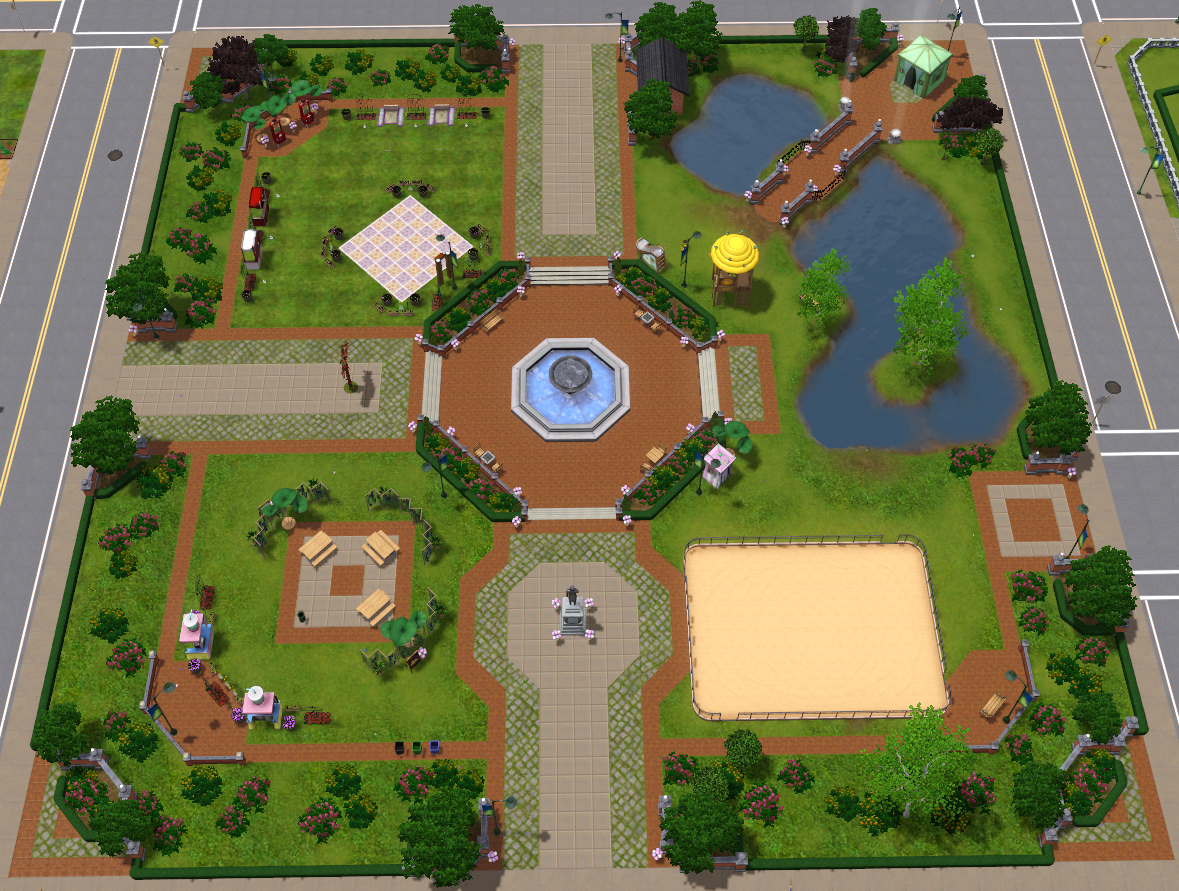 Big park | The Sims Wiki | Fandom