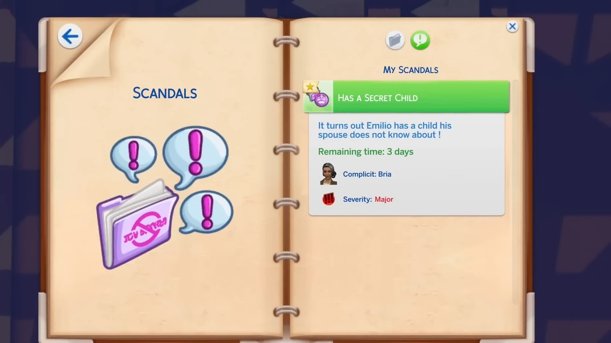 Scandal | The Sims Wiki | Fandom