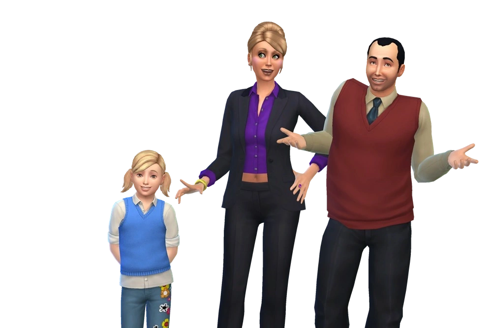 Семья Пауэрс | The Sims Вики | Fandom