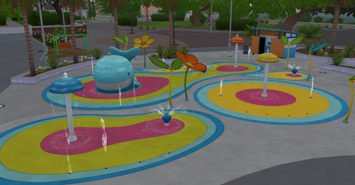 Splash pad | The Sims Wiki | Fandom