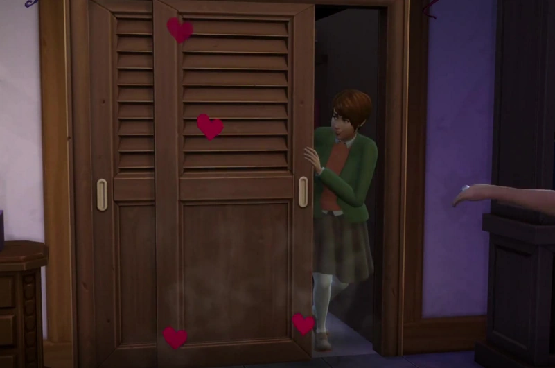 Sims 2 Closet Door