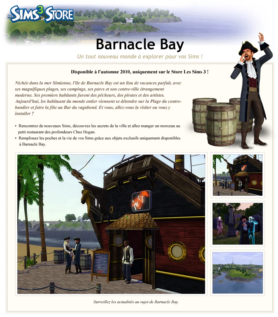 Barnacle Bay | Simpédia, Wiki Les Sims | Fandom