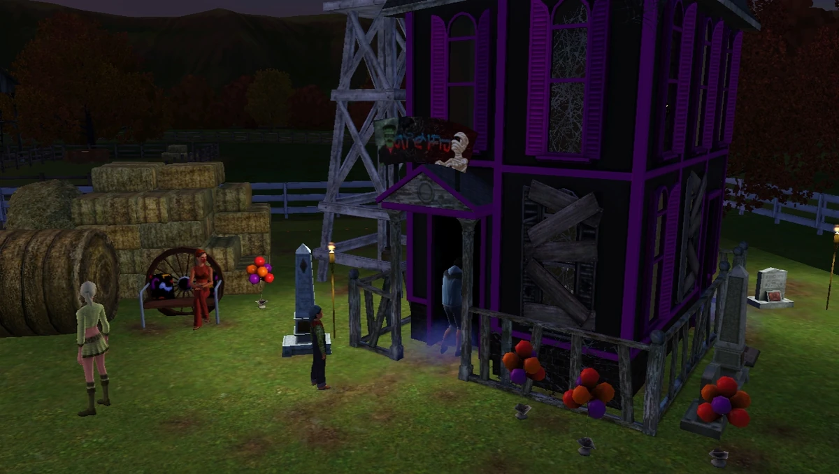 Haunted house (rabbit hole) | The Sims Wiki | Fandom