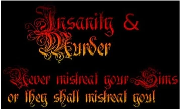 Fanon:Insanity and Murder | The Sims Wiki | Fandom