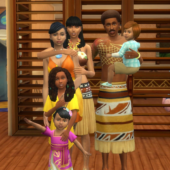 Fanon:Pongwa-Wahine family | The Sims Wiki | Fandom